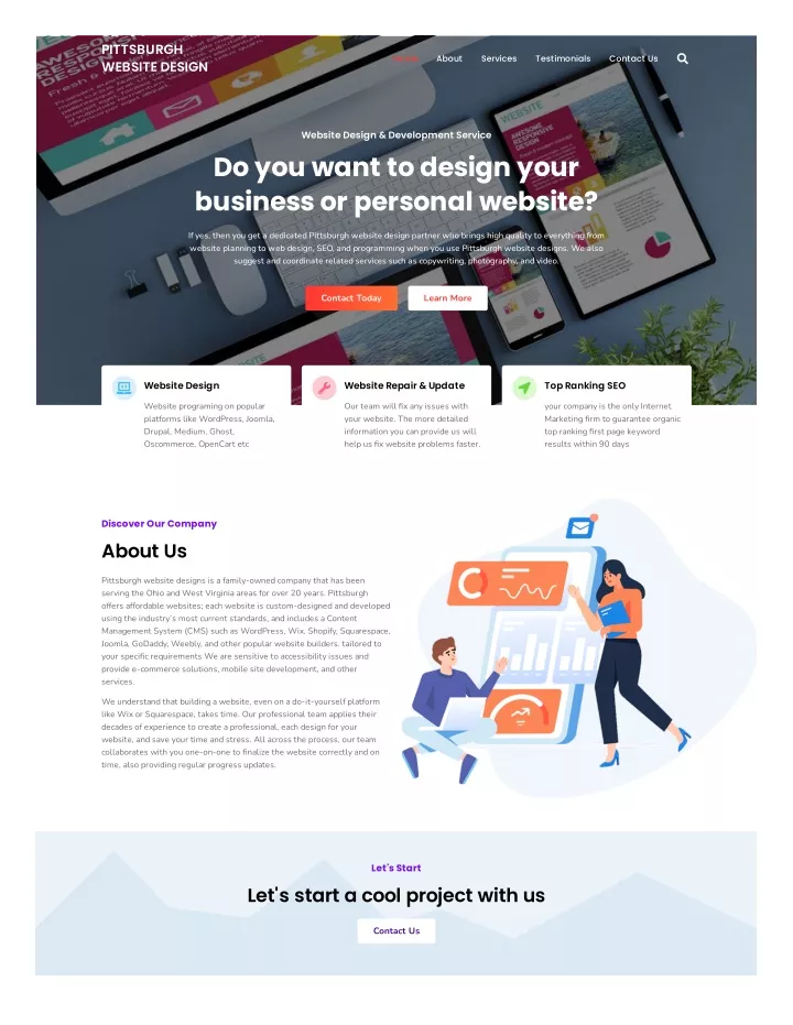 PPT - Pittsburgh Website Design PowerPoint Presentation, free download ...