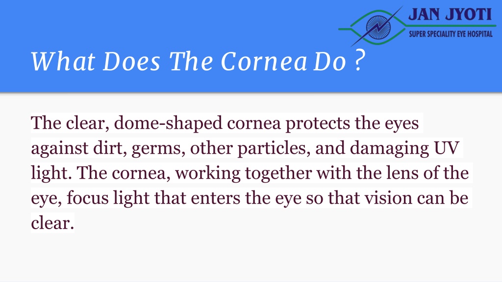 PPT - Best Eye Specialist Hospital In Jabalpur | Cornea Surgery ...