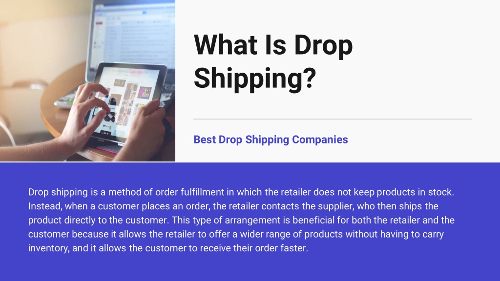 PPT - What Is Drop Shipping PowerPoint Presentation, free download - ID ...