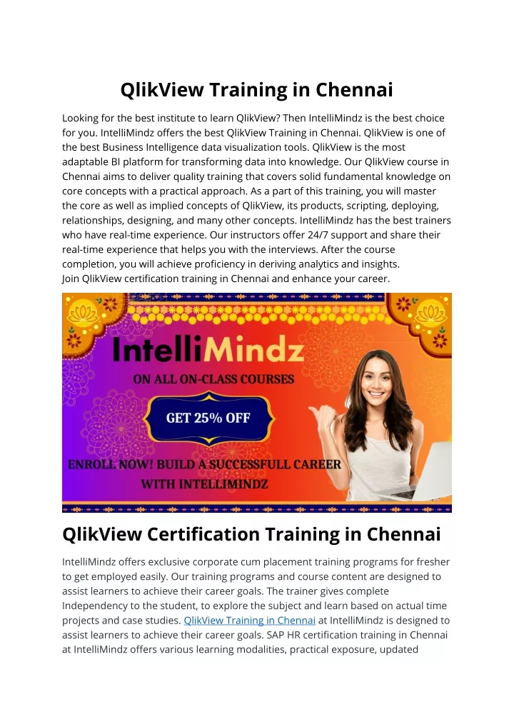 PPT - QlikView Training in Chennai PowerPoint Presentation, free download - ID:11778249