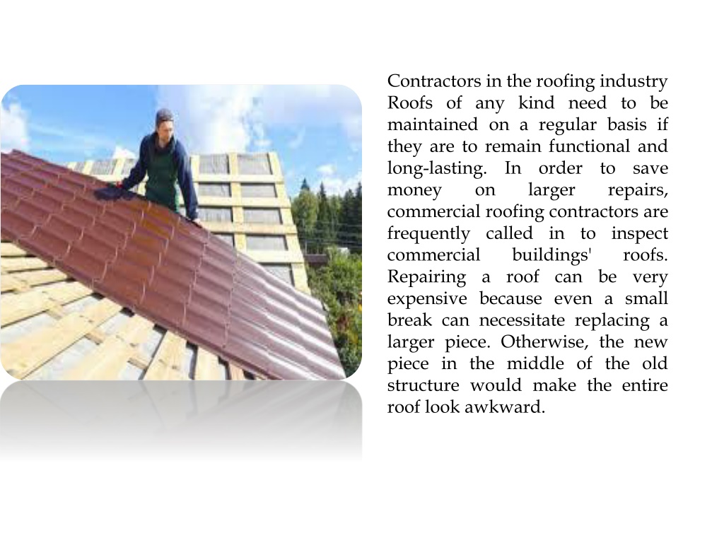 PPT - The Important Commercial Roofing Contractors Role PowerPoint ...