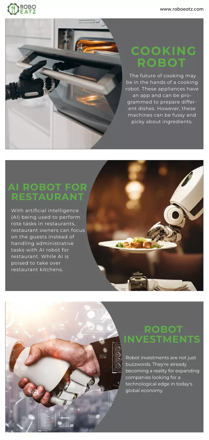 PPT - The Future of Cooking May Be in the Hands of a Cooking Robot ...