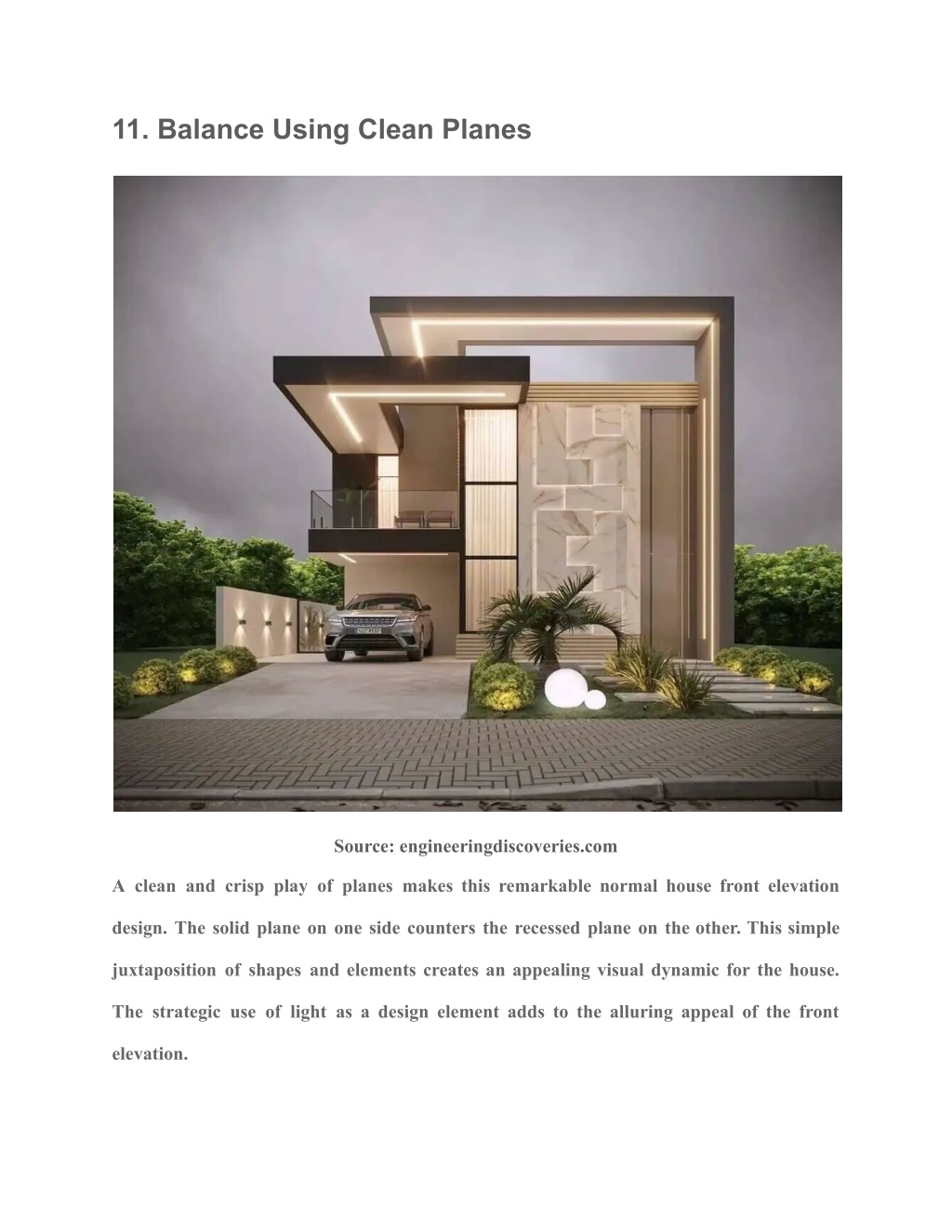 PPT - 15 Best Normal House Front Elevation Designs with Pictures ...