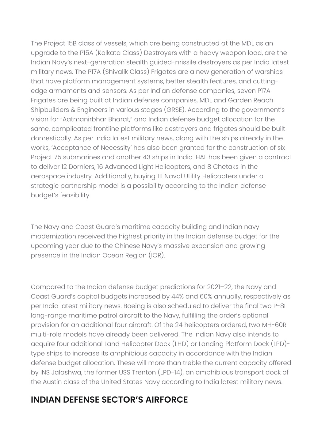 PPT - India Report | Indian Defense Budget Report PowerPoint ...