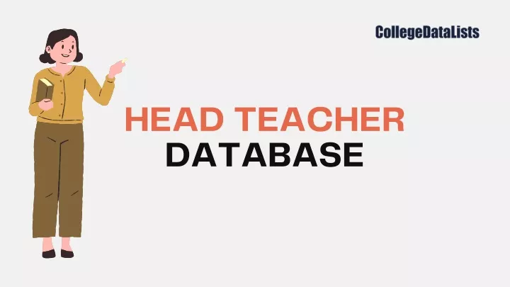 PPT - HEAD TEACHER DATABASE PowerPoint Presentation, free download - ID ...