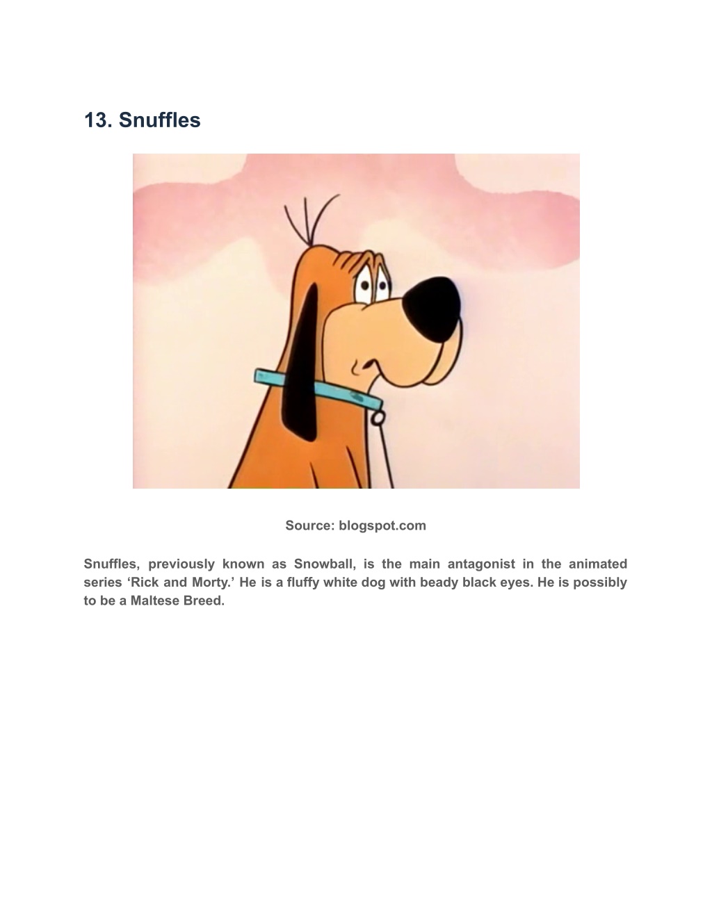 PPT - Top 25 Most Famous Cartoon Dogs of All Time PowerPoint ...