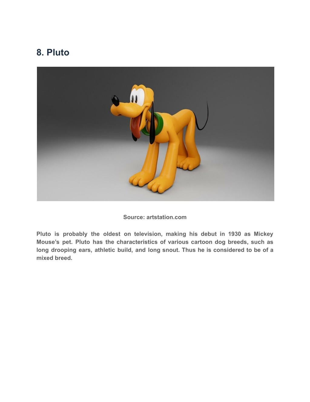 PPT - Top 25 Most Famous Cartoon Dogs of All Time PowerPoint ...