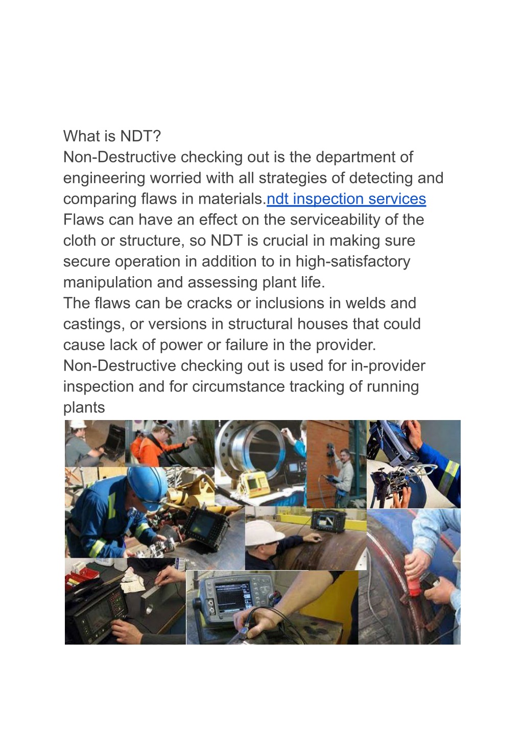 PPT - best NDT Institute & Services in Noida PowerPoint Presentation ...