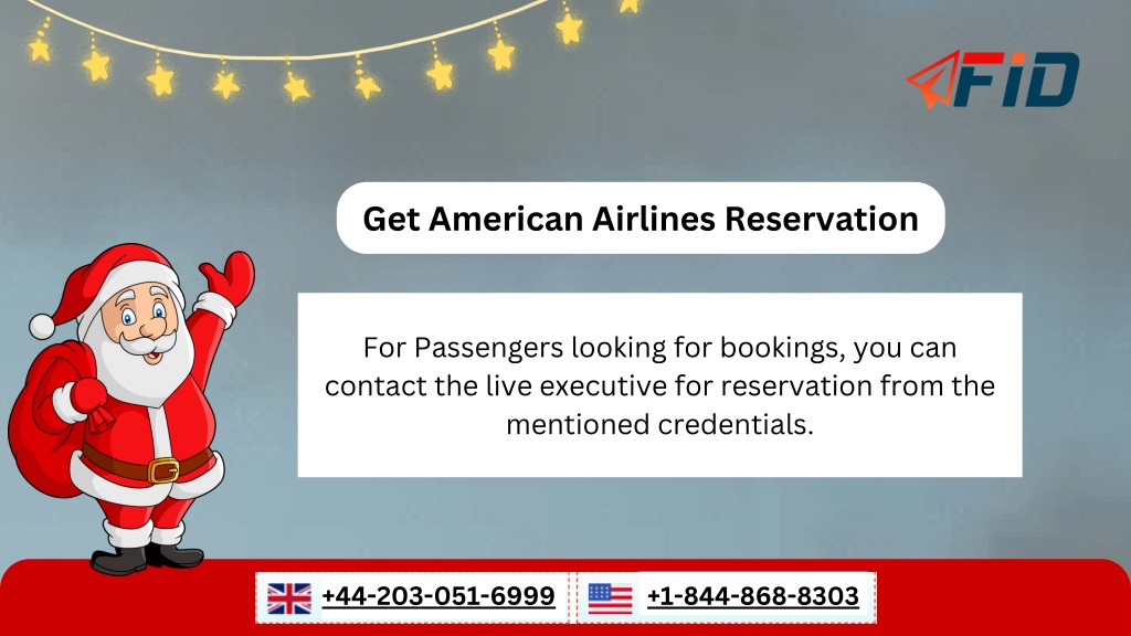 PPT - Grab American Airlines Christmas Deals PowerPoint Presentation ...