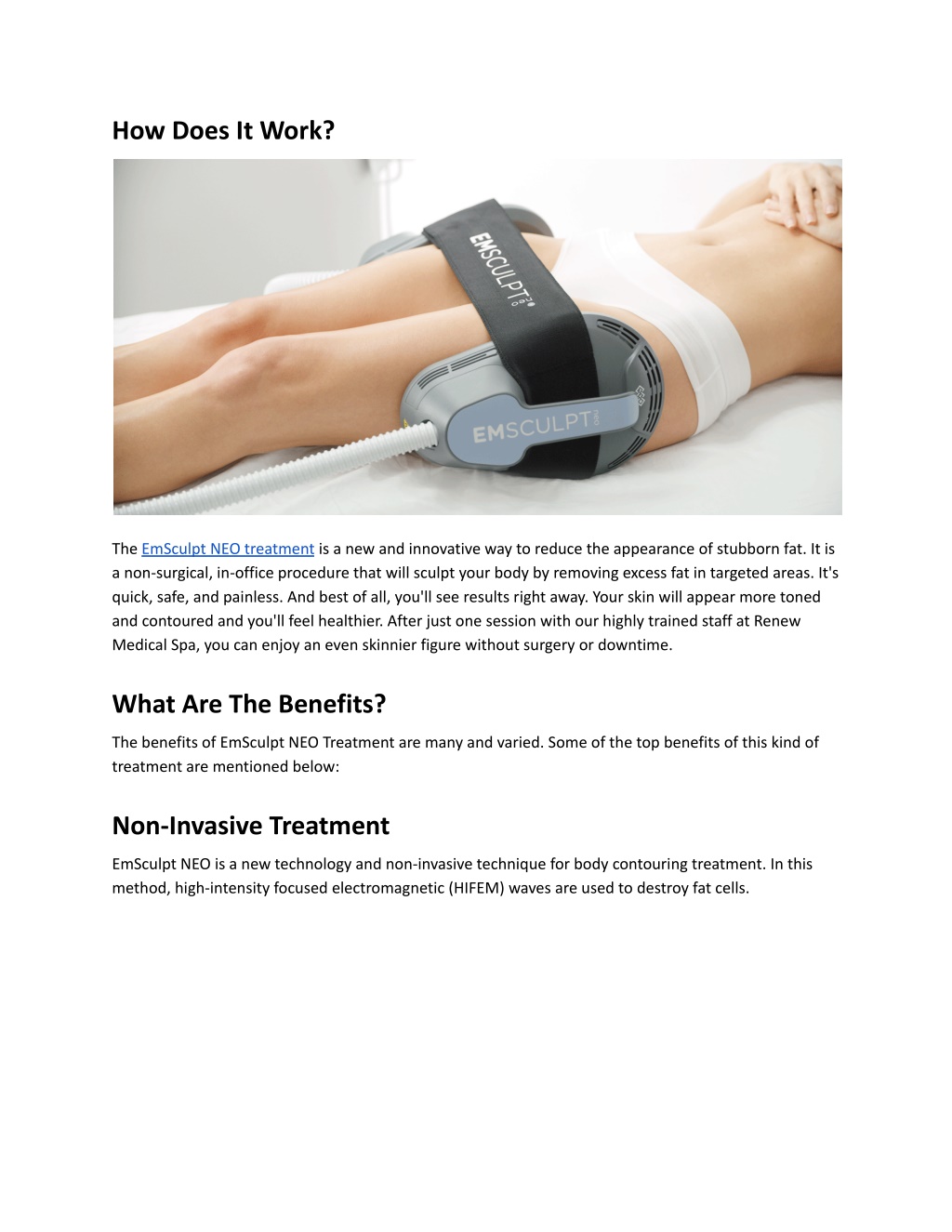PPT - Why Emsculpt NEO Treatment Is the Right Choice For Fat Removal ...
