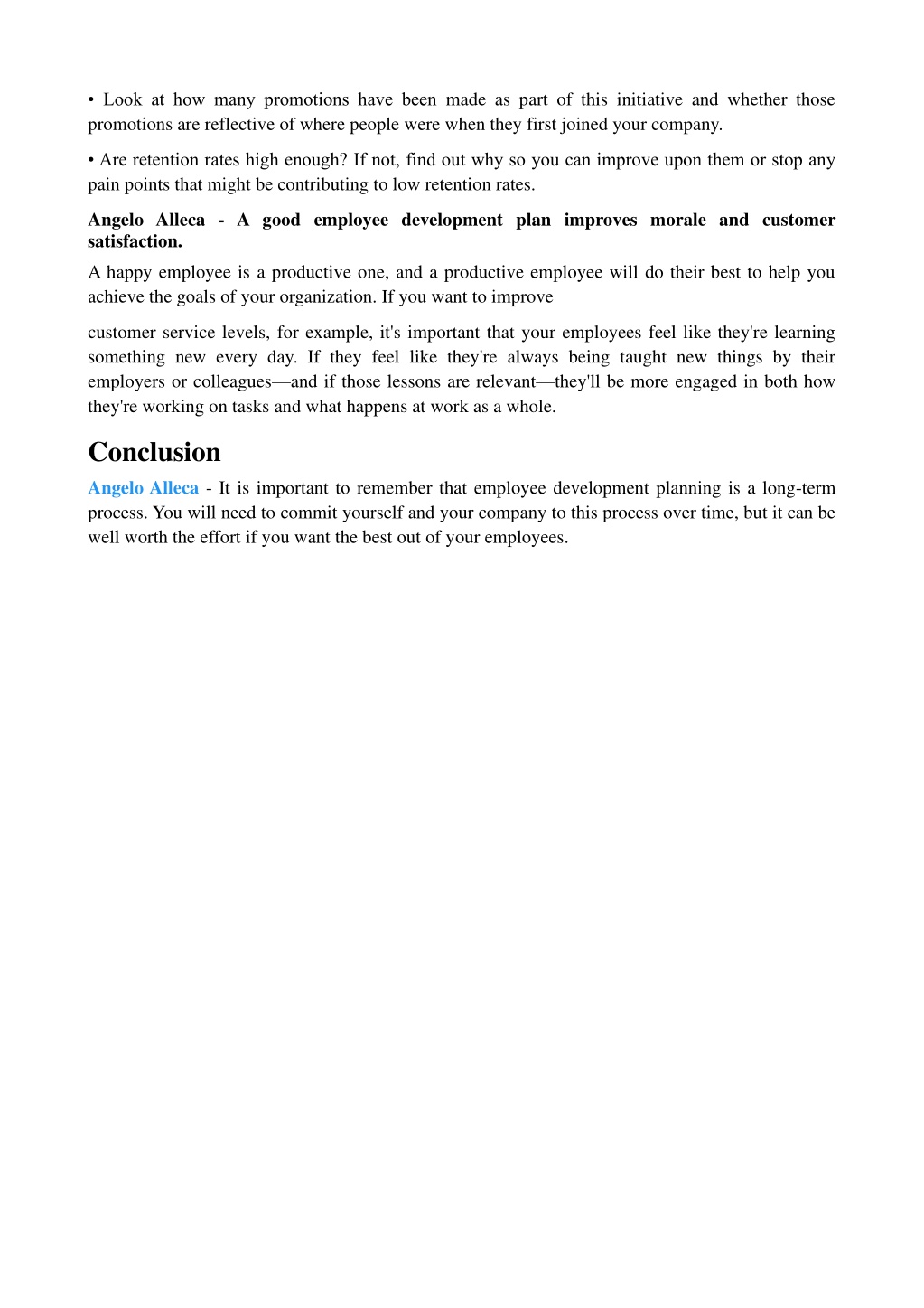 PPT - Angelo Alleca – 5 Steps to Creating Employee Development Plans ... PPT - Angelo Alleca – 5 Steps to Creating Employee Development Plans ...