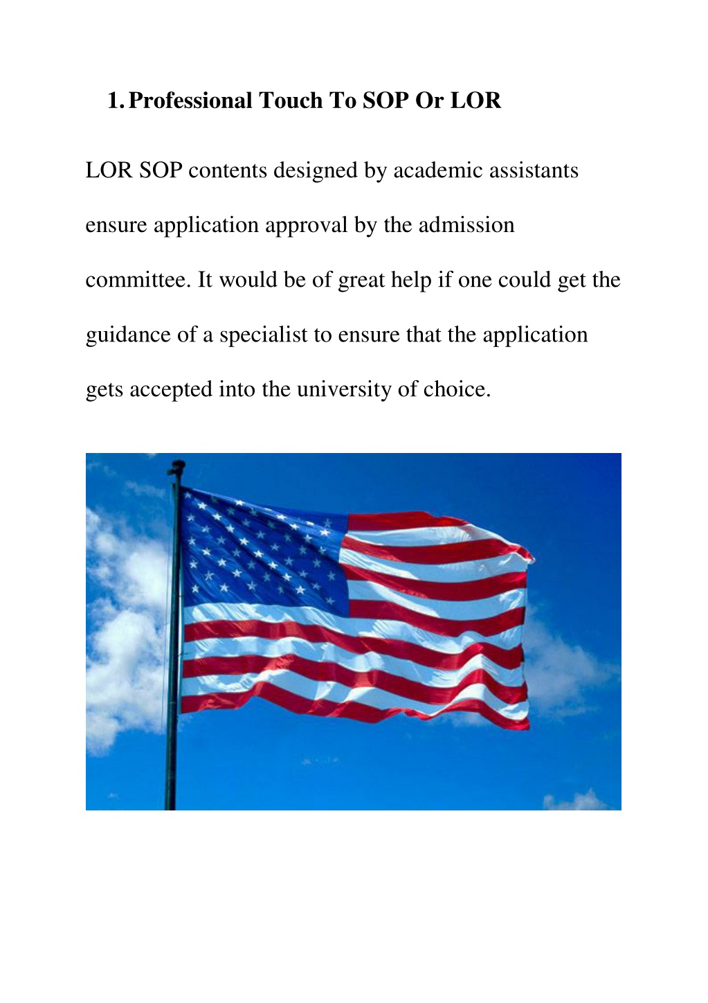 PPT - 4 Reasons To Hire Professionals SOP And LOR Writer PowerPoint ...