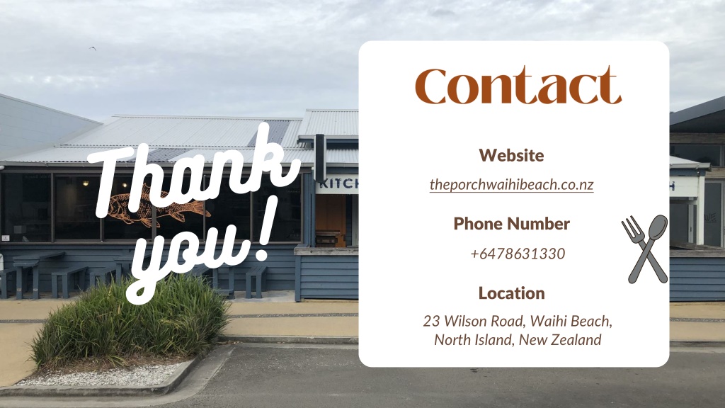 PPT - How To Choose The Best Place for Dinner in Waihi Beach ...