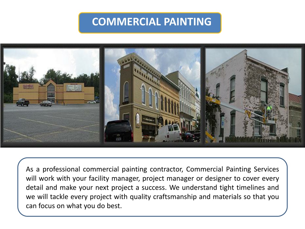 PPT - Commercial Painting Contractor PowerPoint Presentation, free ...