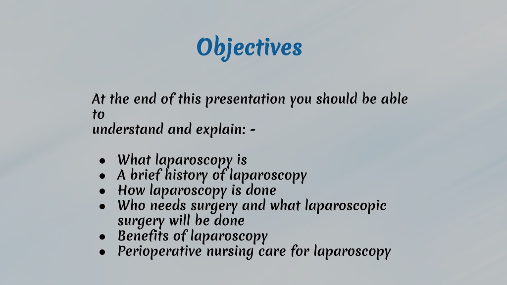 PPT - The best treatment at Kamal Hospital is laparoscopic surgery ...