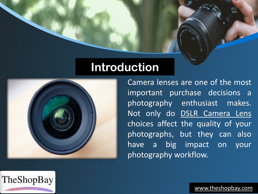 PPT - Best DSLR Camera Lens 2022 | Good DSLR Camera for Beginners ...