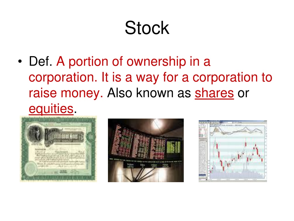 PPT - Stock_Market PowerPoint Presentation, free download - ID:11793082