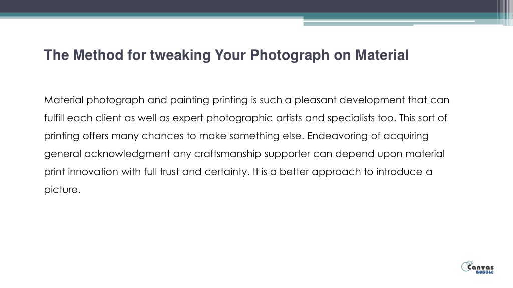 PPT - Canvas Bubble By - Panoramic Photo Prints On Canvas PowerPoint ...