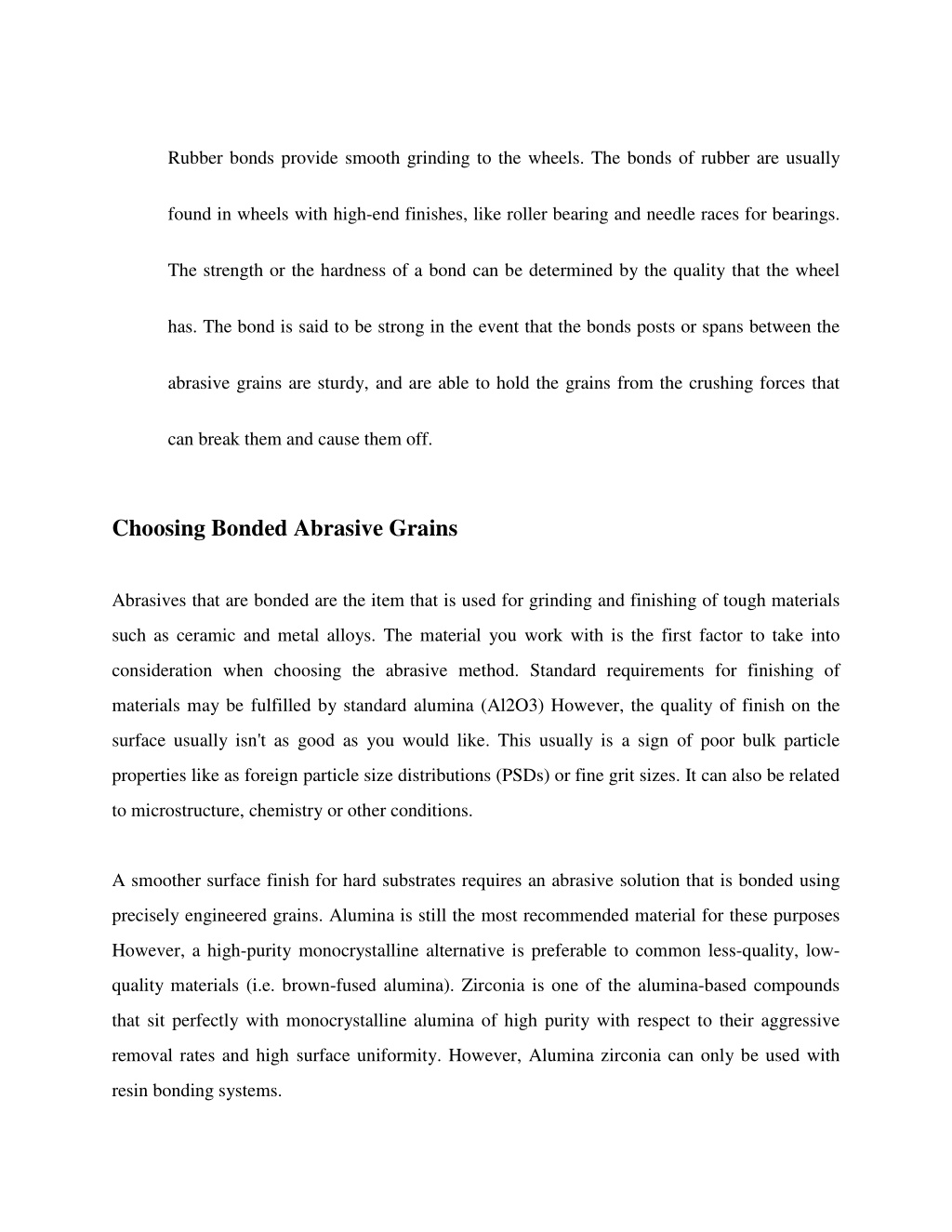 PPT - Things to Know about Bonded Abrasives before Purchasing it for ...