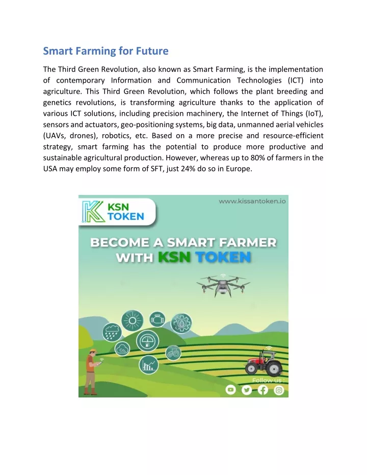 PPT - Smart Farming for Future PowerPoint Presentation, free download ...