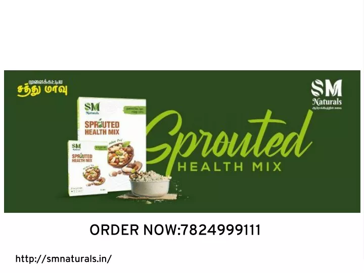 PPT - SPROUTED HEALTH MIX PowerPoint Presentation, free download - ID ...