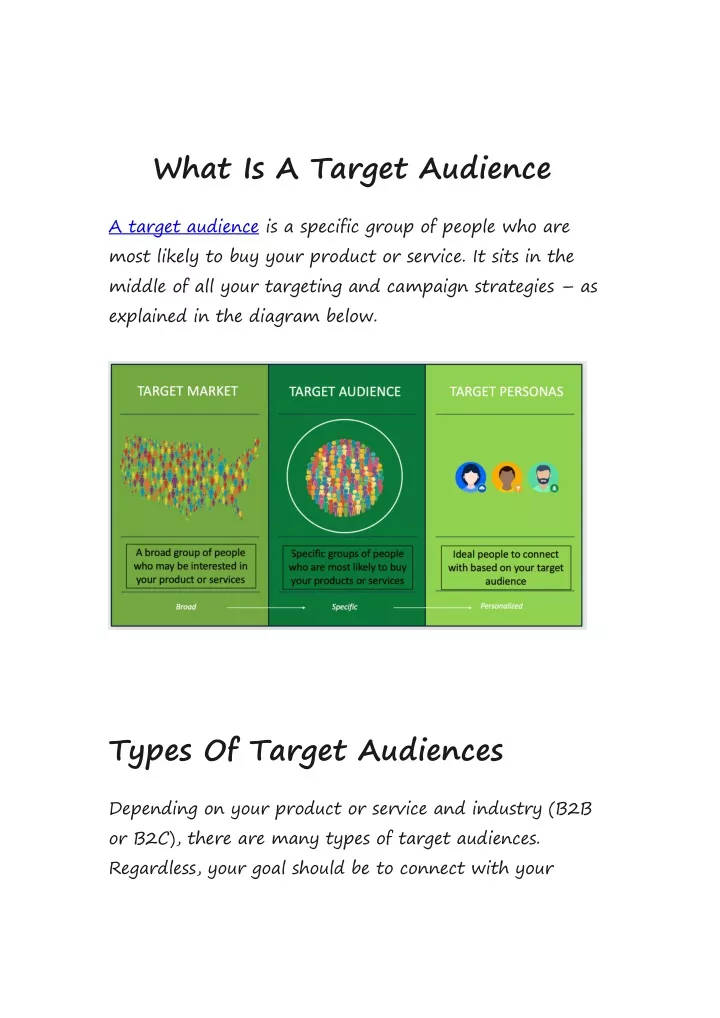 PPT - What Is A Target Audience PowerPoint Presentation, free download ...