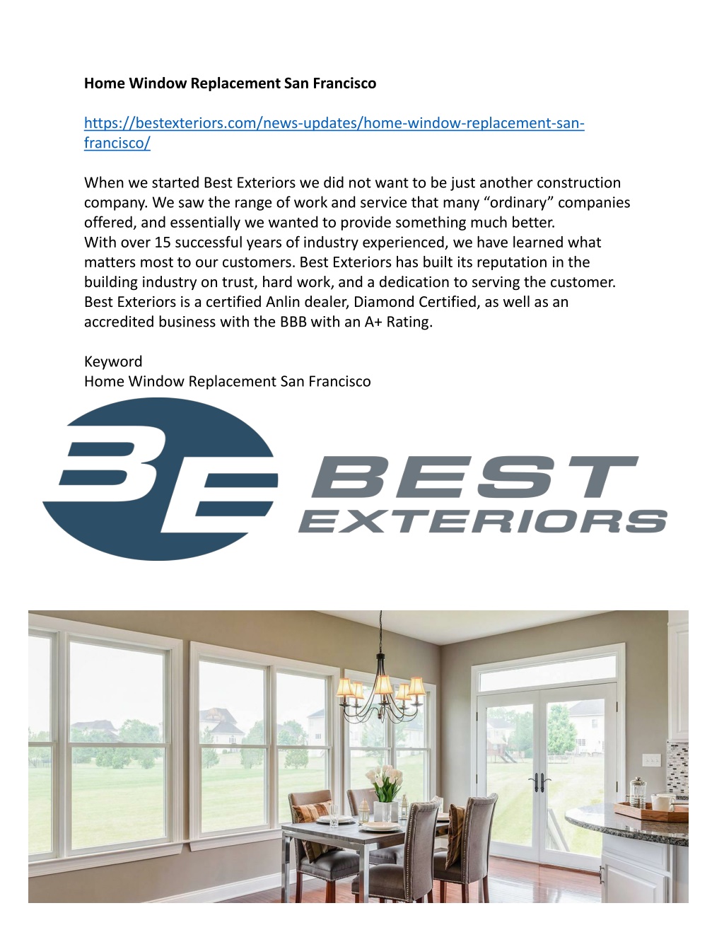 PPT - Home Window Replacement San Francisco PowerPoint Presentation ...