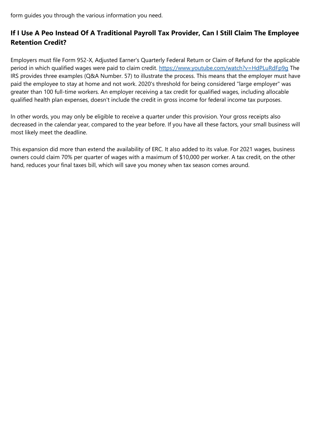 PPT - employee retention tax credit engagement letter hospitals ...