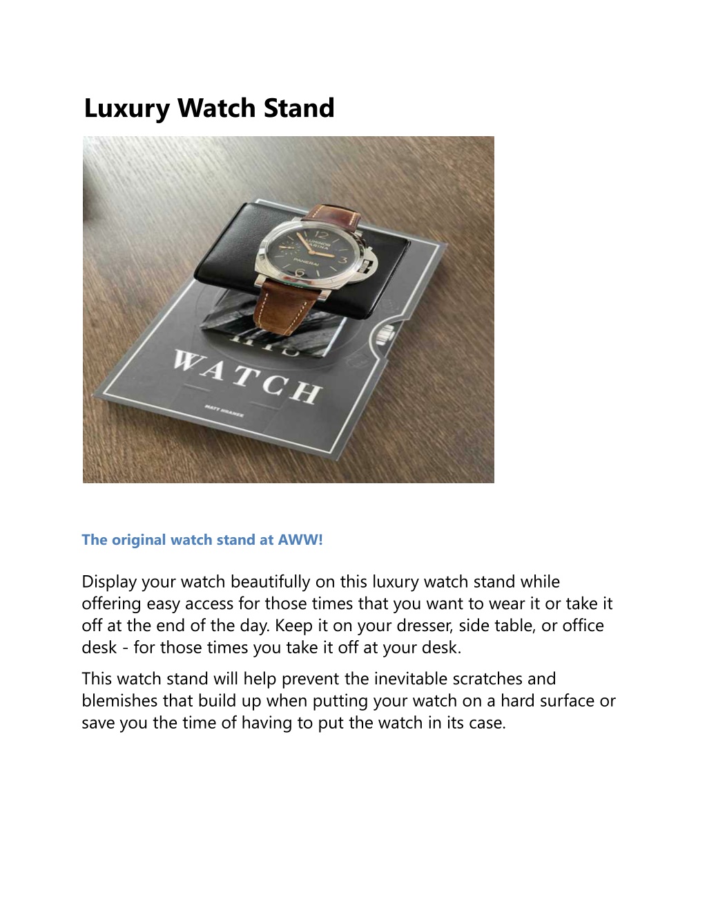 PPT - Best Watch Roll | Best Watch Winder | Aussie Wrist Watch ...