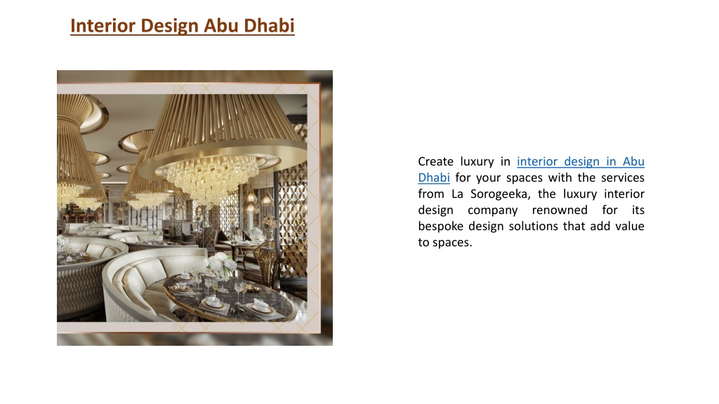 PPT - Interior Design Abu Dhabi PowerPoint Presentation, free download ...