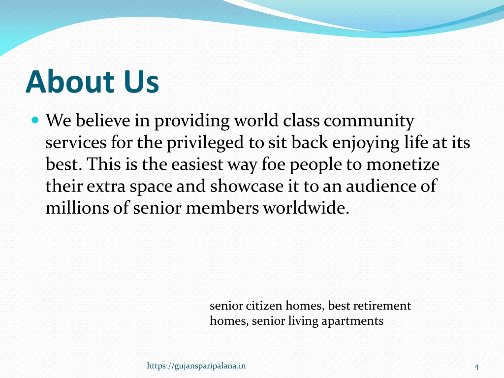 PPT - Best Senior Citizens Home in Coimbatore|Luxury Senior Citizen ...