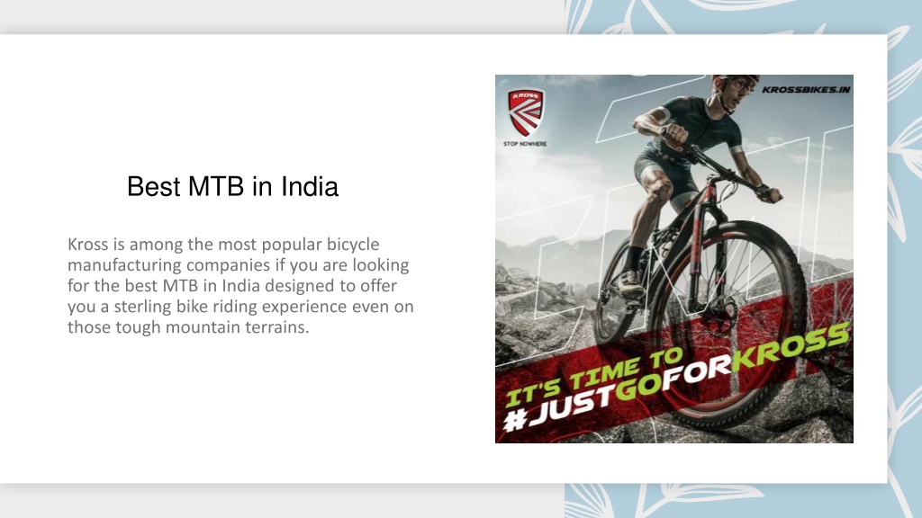 PPT - Best MTB in India PowerPoint Presentation, free download - ID ...