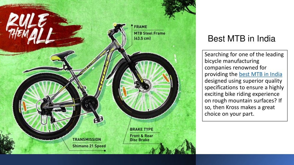 PPT - Best MTB in India PowerPoint Presentation, free download - ID ...