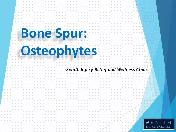 PPT - What are Osteophytes and It's Causes and Treatment? PowerPoint ...