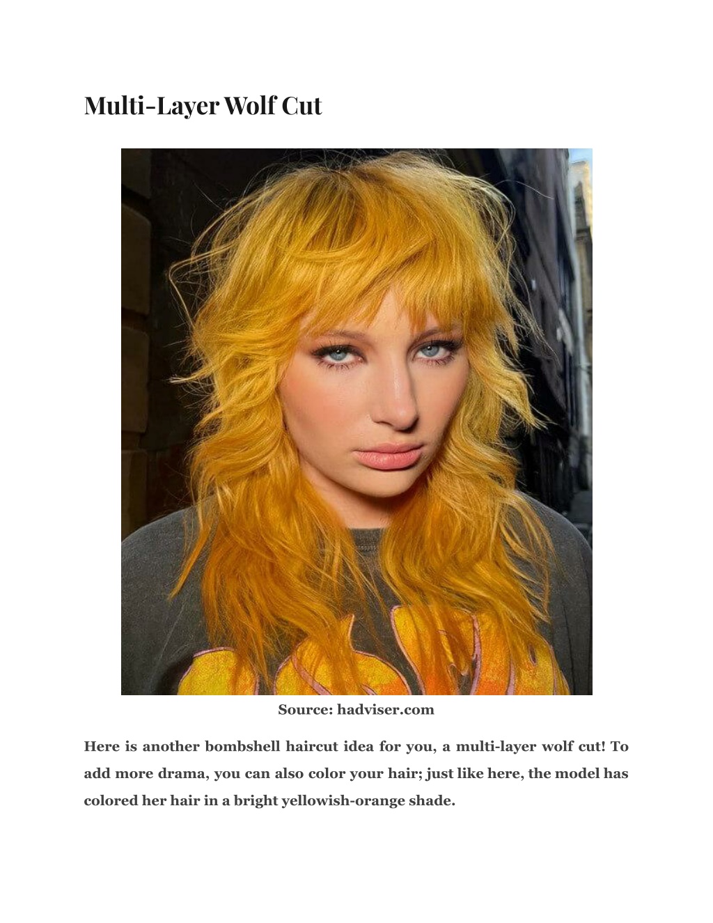PPT - Best Wolf Haircut Ideas for Women Trending Now PowerPoint ...