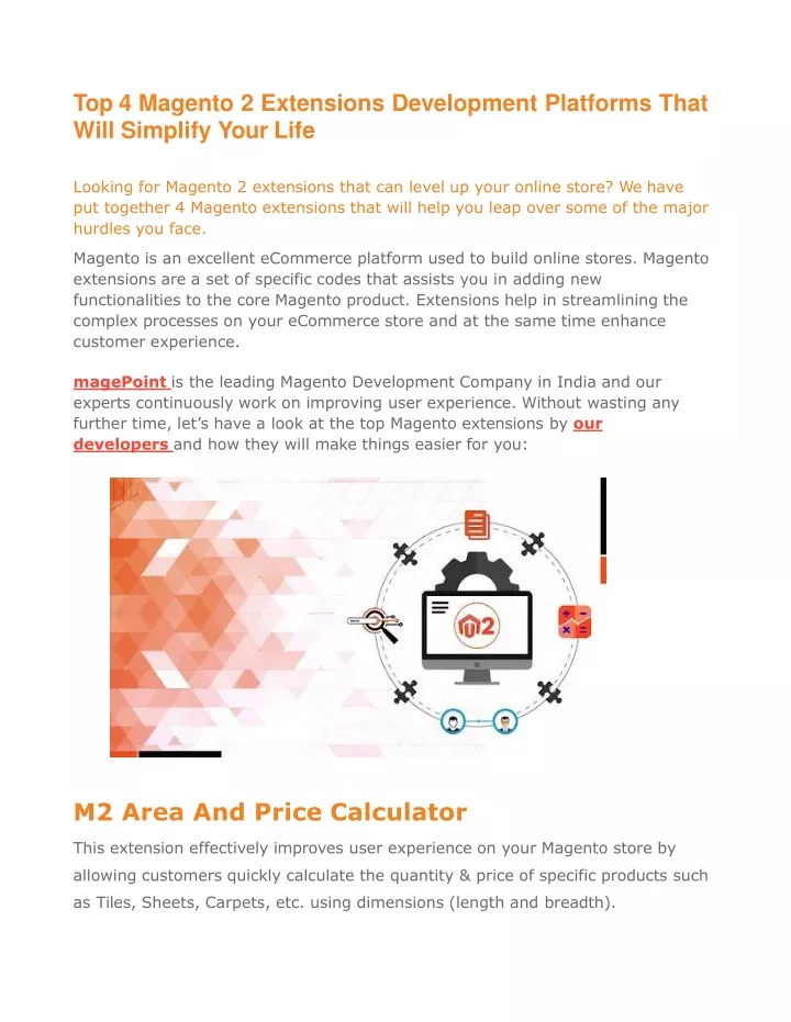 PPT - Top 4 Magento 2 Extensions Development Platforms That Will Simplify Your Life PowerPoint ...