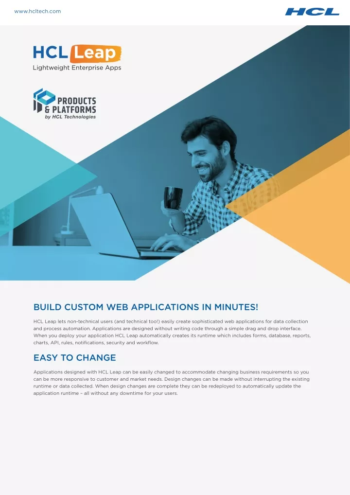 PPT - Build Custom Web Applications in Minutes With HCL Leap PowerPoint ...