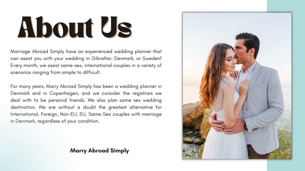 PPT - Europe's Most Accommodating Nation For Foreign Couples To Get ...