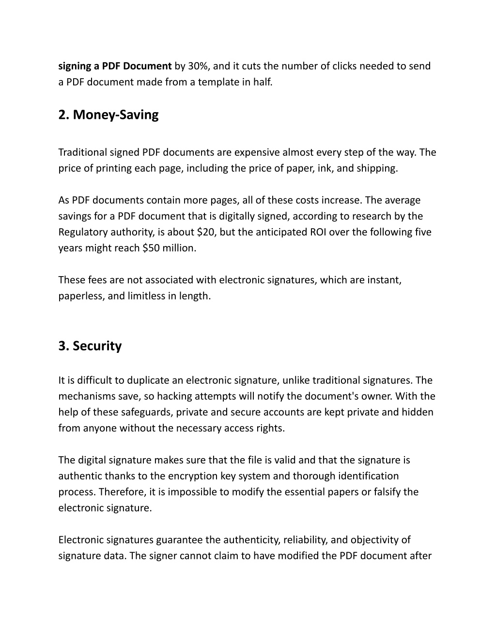 PPT - Top 5 Benefits of Signing PDF Documents You Can’t Miss in 2023 ...