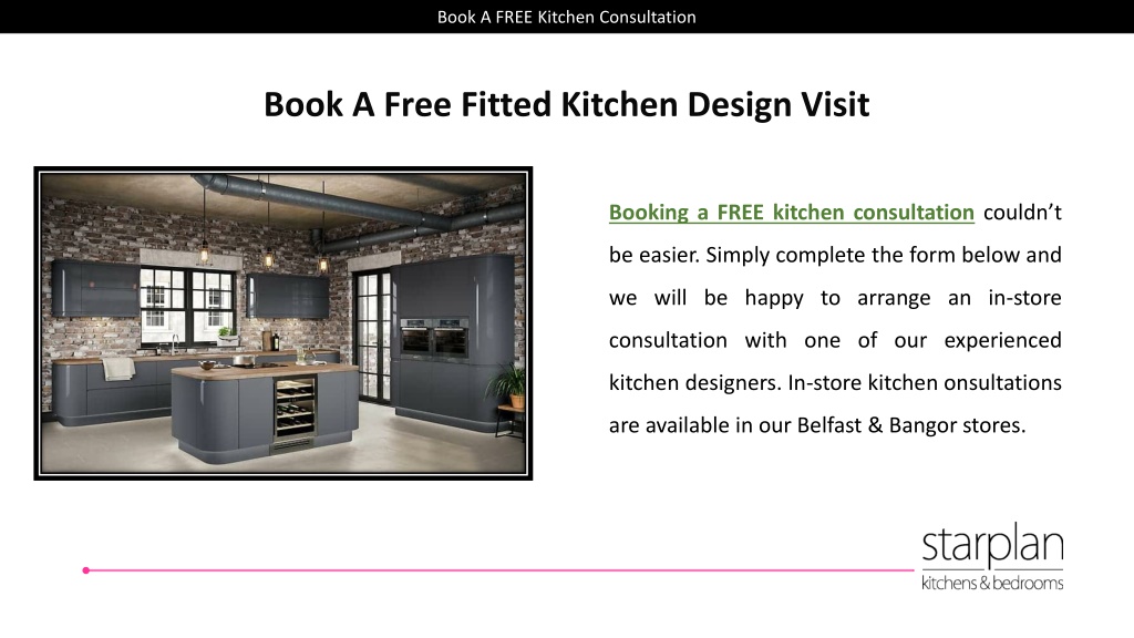 PPT - Book a free fitted kitchen design visit | Fitted kitchens ...