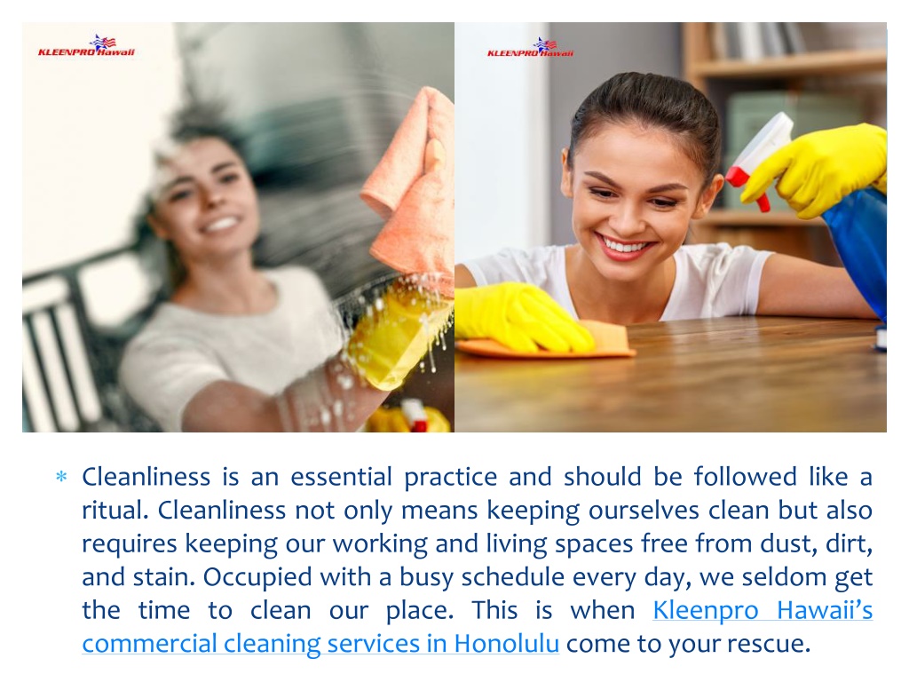 PPT - Best Commercial Cleaning Services in Honolulu PowerPoint ...