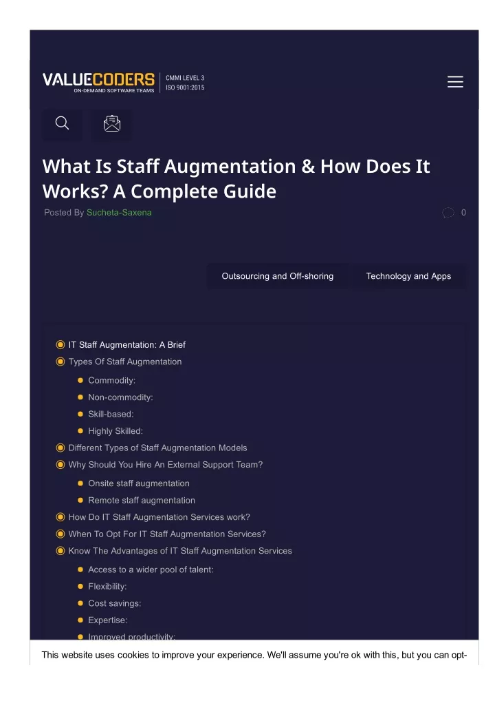 PPT - What Is Staff Augmentation & How Does It Works PowerPoint ...