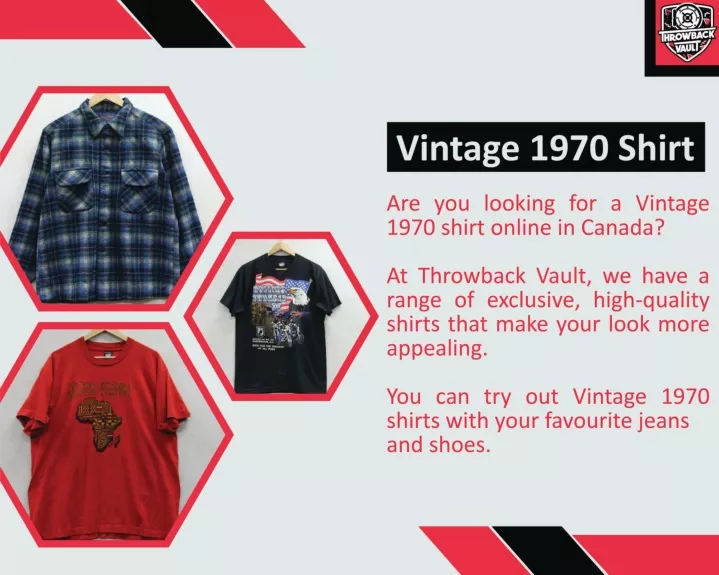 PPT - Get Affordable and Trendy Vintage 1970 Shirts from Throwback Vault PowerPoint Presentation ...