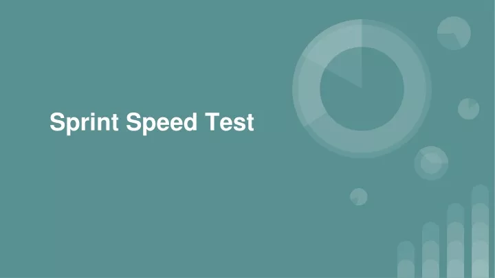 PPT - Sprint Speed Test PowerPoint Presentation, free download - ID ...