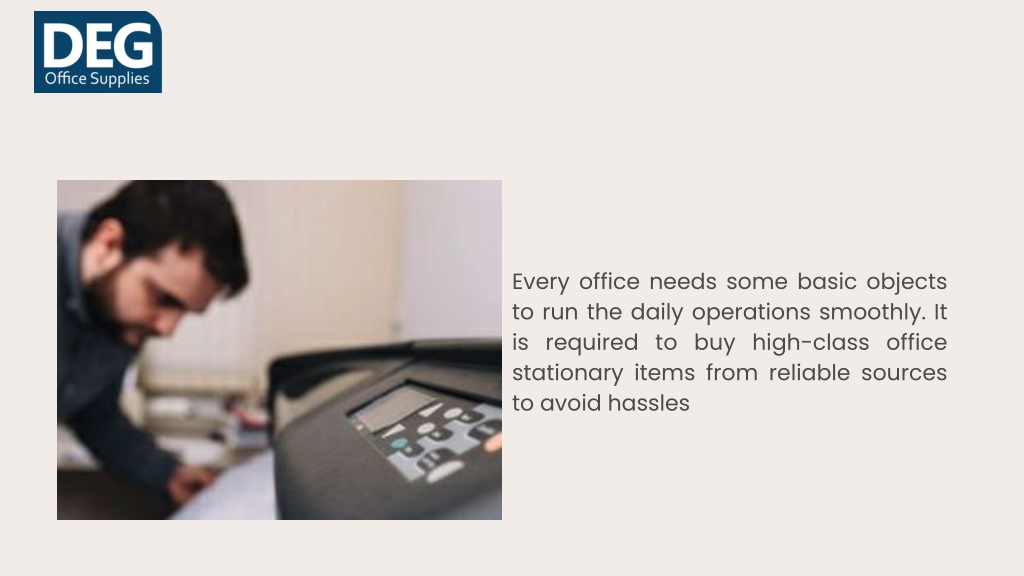 PPT - 7 Essential Office Stationary You Must Buy PowerPoint ...