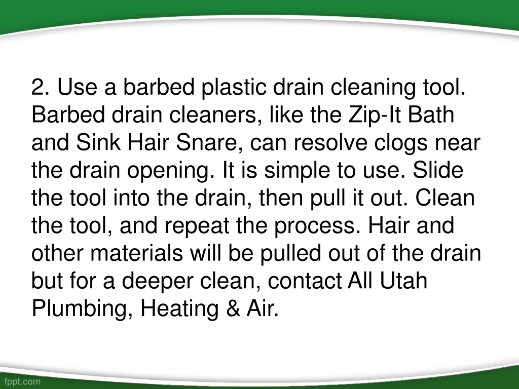 PPT - Expert Drain Cleaning in Utah PowerPoint Presentation, free ...