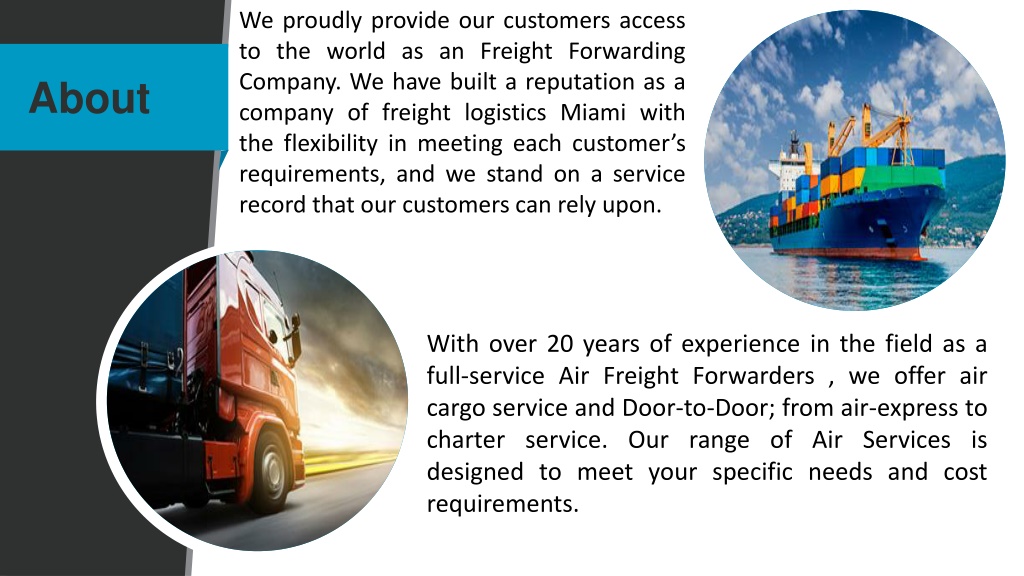 PPT - Visit International Freight Shipping Companies Gmfreight.com ...