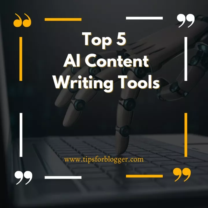 PPT - Top 5 AI content writing tools PowerPoint Presentation, free download - ID:11810857