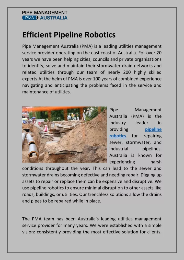 PPT - Efficient Pipeline Robotics PowerPoint Presentation, free ...