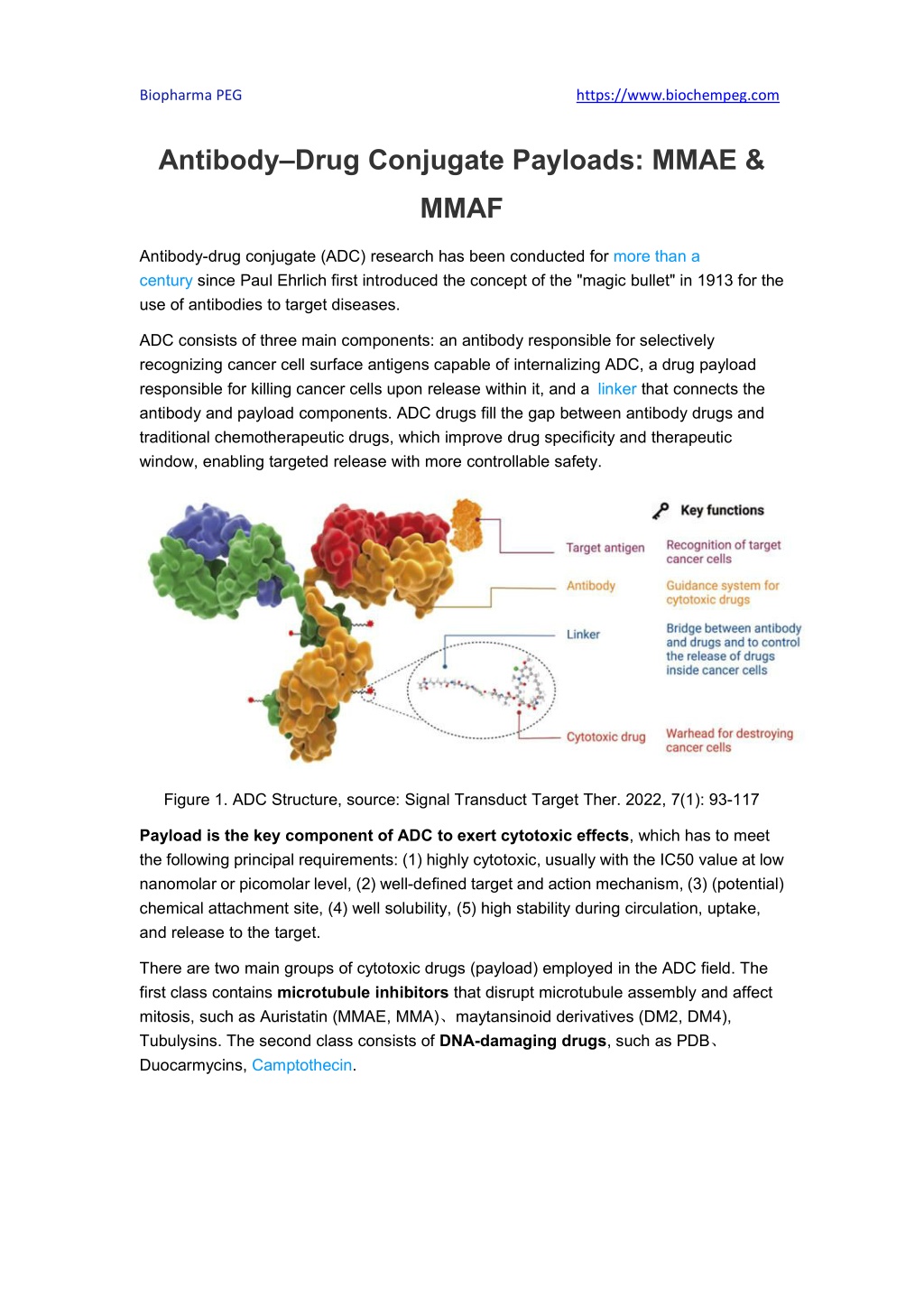 PPT - Antibody–Drug Conjugate Payloads MMAE & MMAF PowerPoint ...